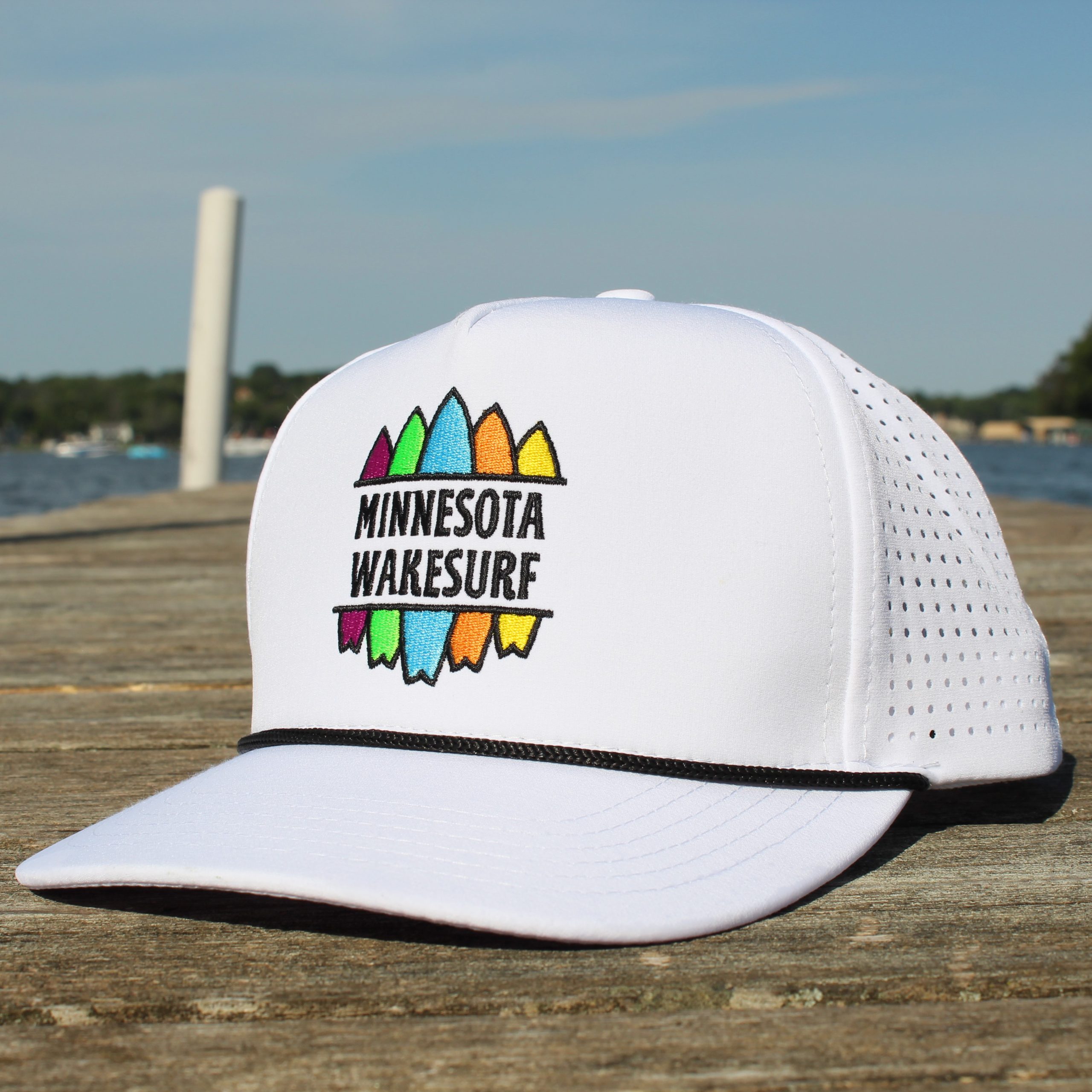 Minnesota Wakesurf Snapback Rope Hat - Laurentide Wakesurf Co.